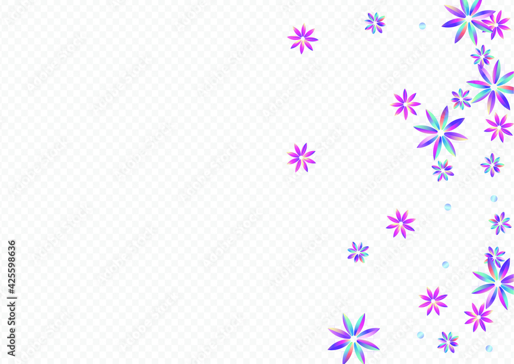 Rainbow Flower Liquid Transparent Background. Color Inflorescence ...