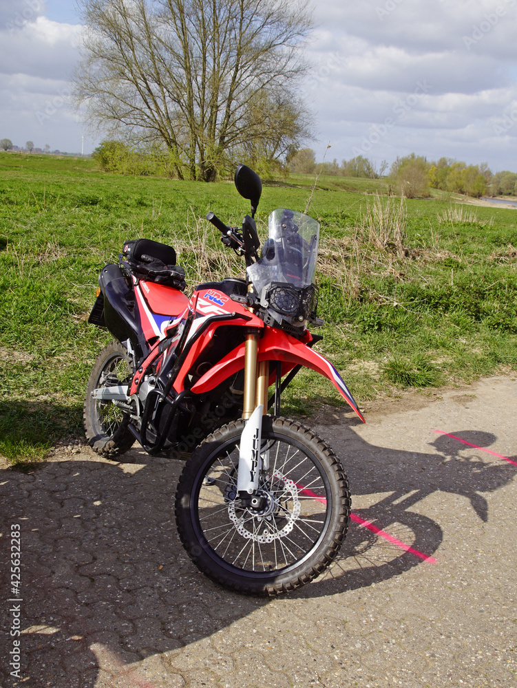 Honda CRF 250 Rally Stock Photo | Adobe Stock