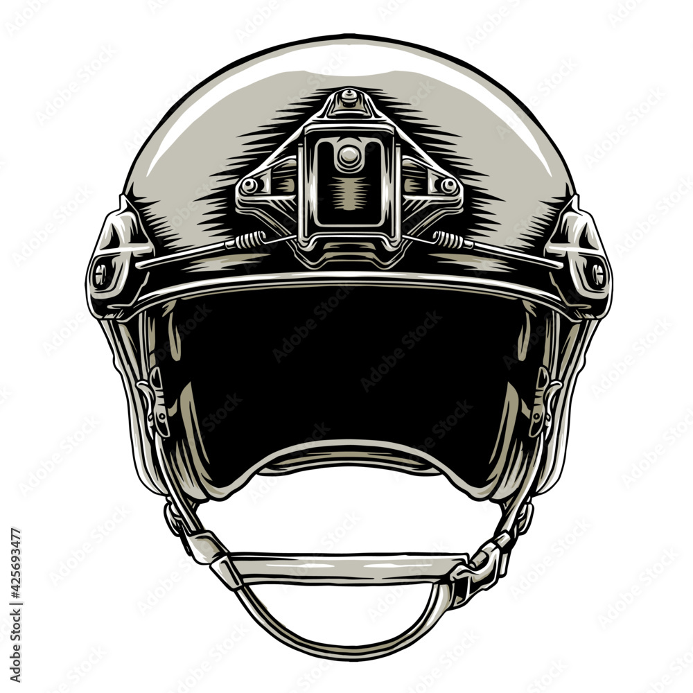 design tactical helmet military Stock Vector | Adobe Stock