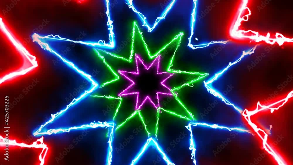 VJ Disco Abstract Background, Colorful Background, 4K Ultra HD ...