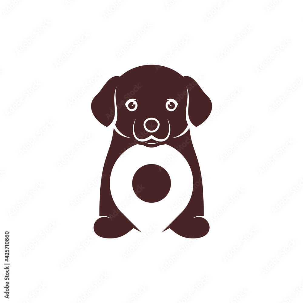 Point Dog logo design vector illustration, Creative Dog logo design ...