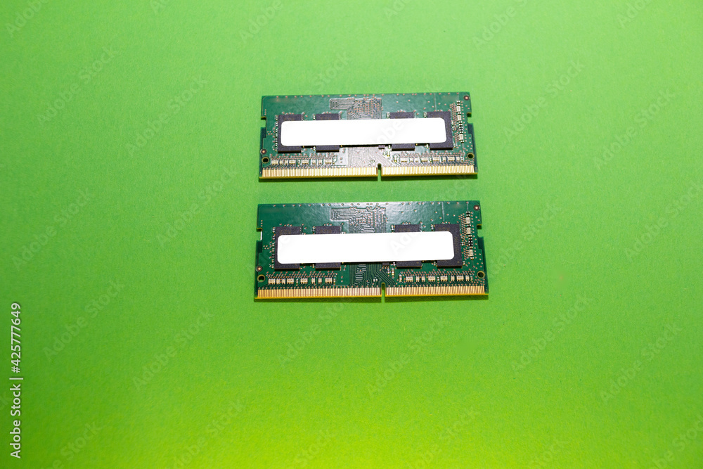 ram memory ddr4 sodimm isolated chroma key template replacement service ...