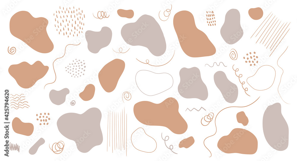Organic Shapes Vector