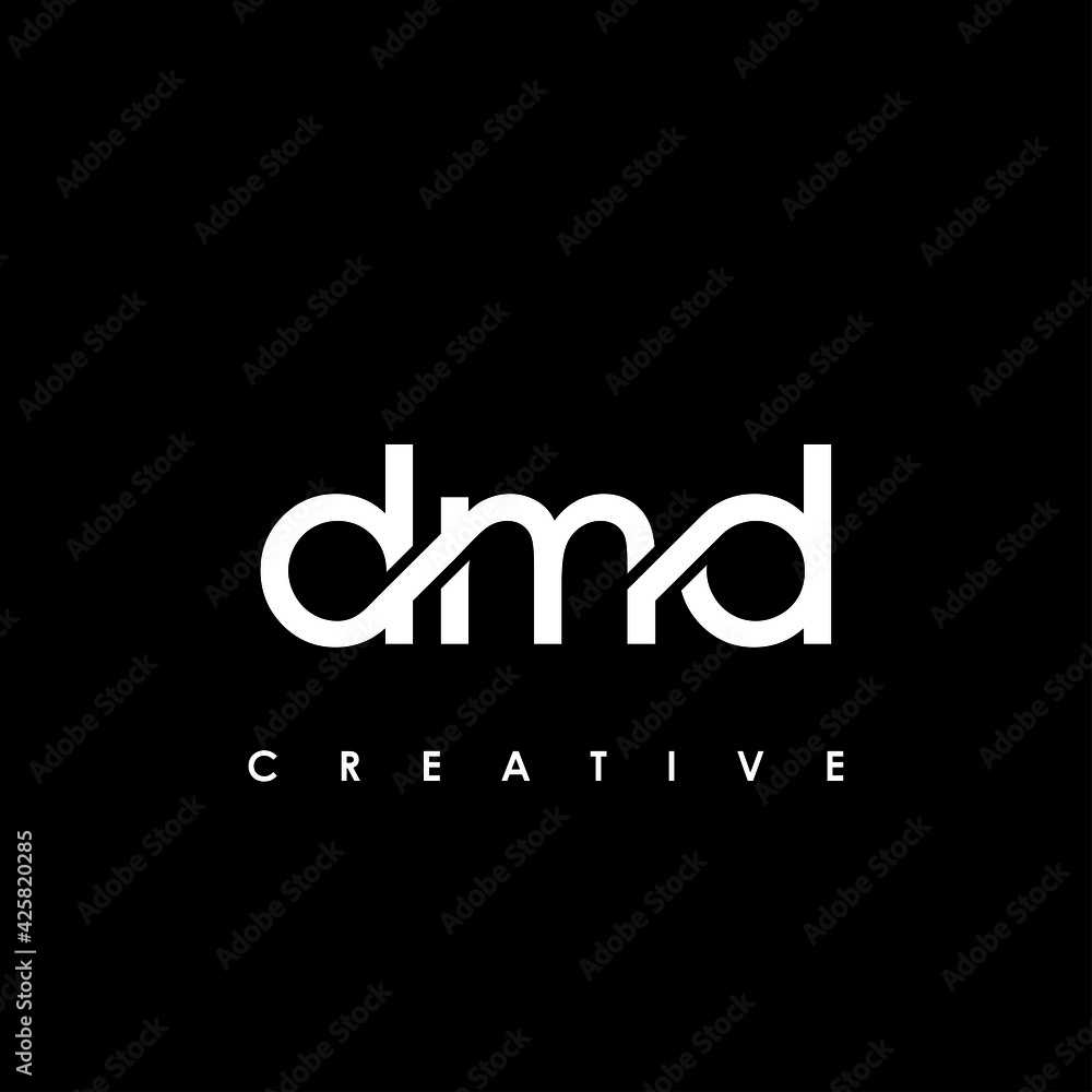 DMD Letter Initial Logo Design Template Vector Illustration Stock ...