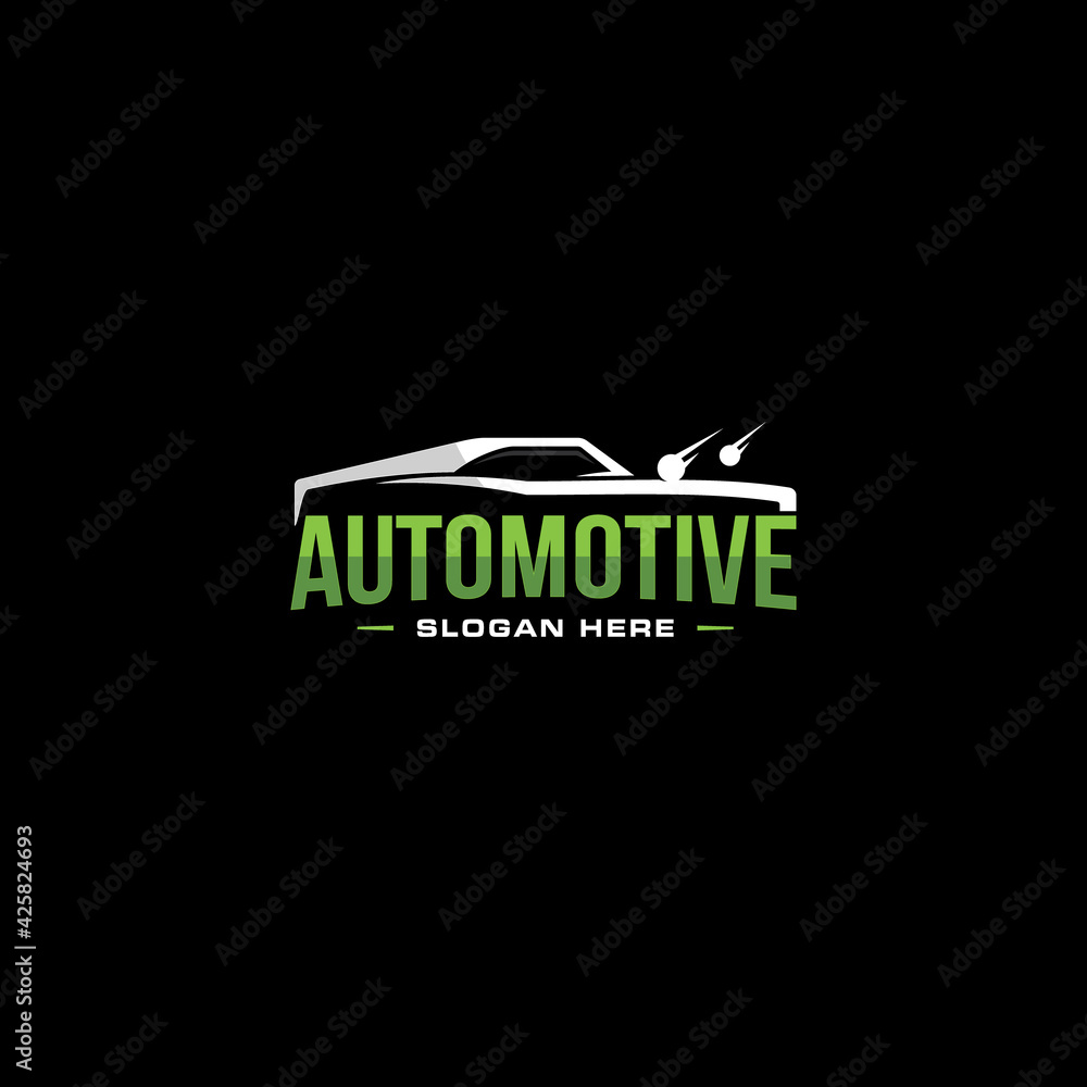 Automotive logo or combination mark design Stock Vector | Adobe Stock