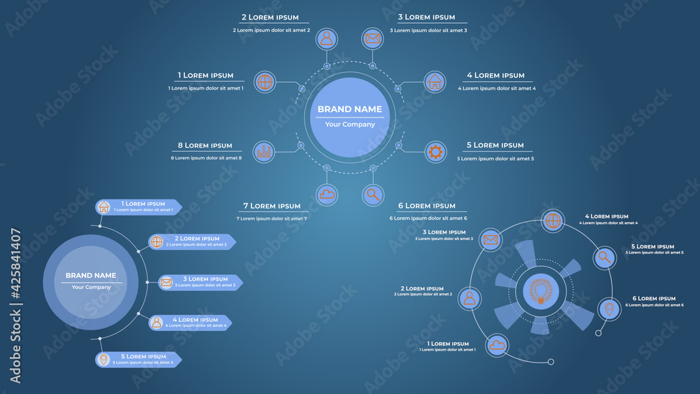 Infographics Overlay Stock Template | Adobe Stock
