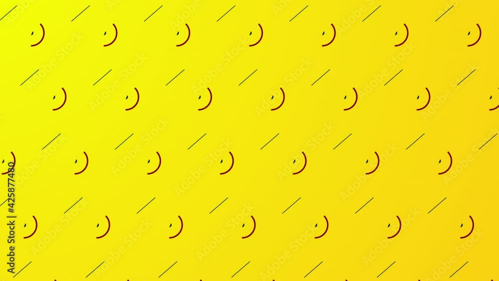 Geometric pattern 4k motion animation where lines and shapes intersect ...