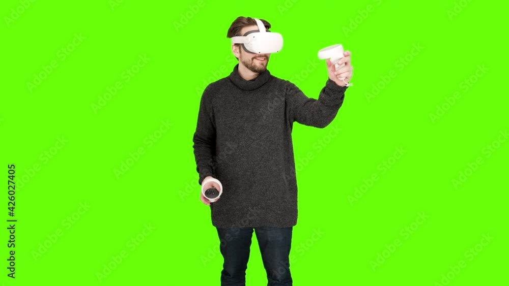 Virtual reality VR augmented mixed training painting oculus quest 2 ...