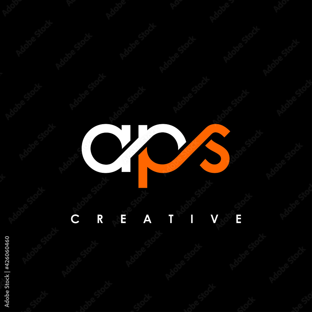 APS Letter Initial Logo Design Template Vector Illustration Stock ...