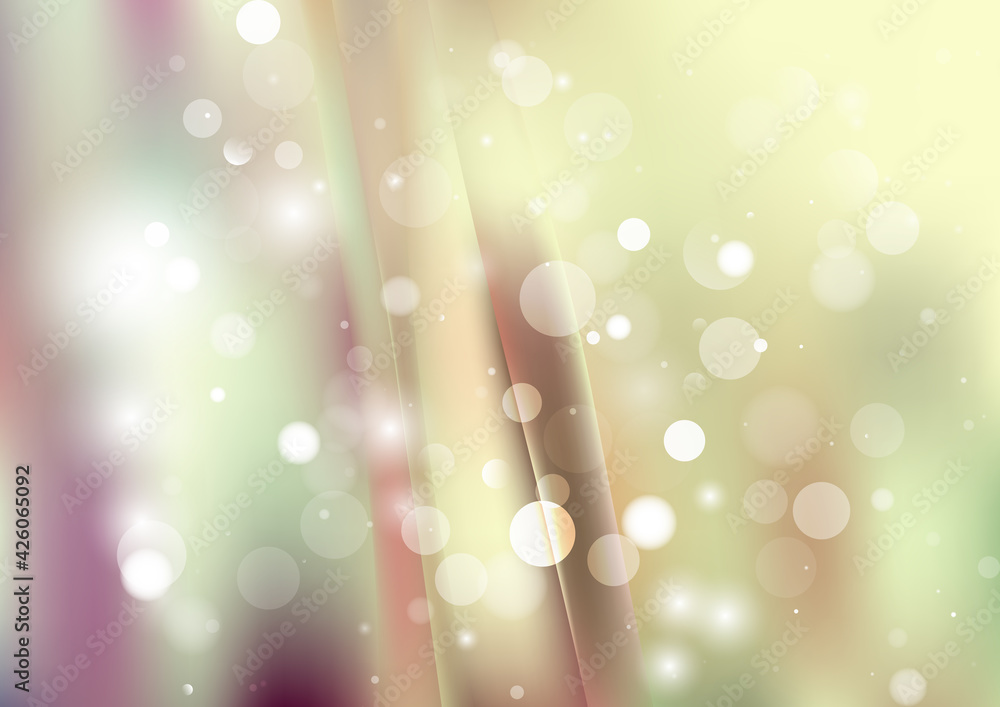 Abstract Light Color Lights Background Vector Image Stock Vector ...