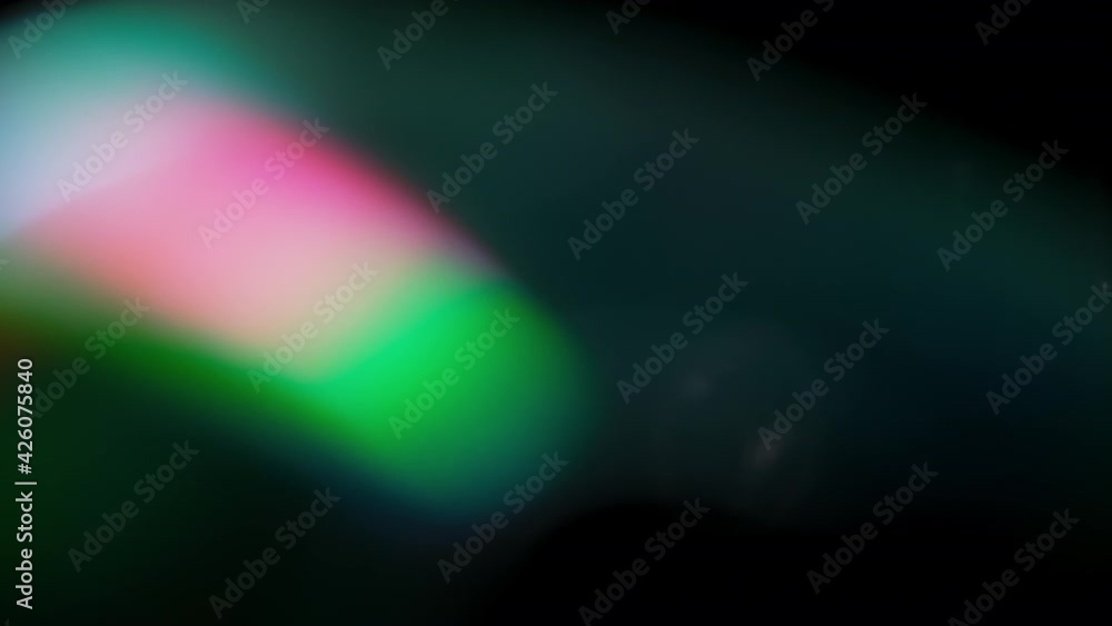 Organic Anamorphic Prism Light Leaks Compositing Elements Stock Video ...