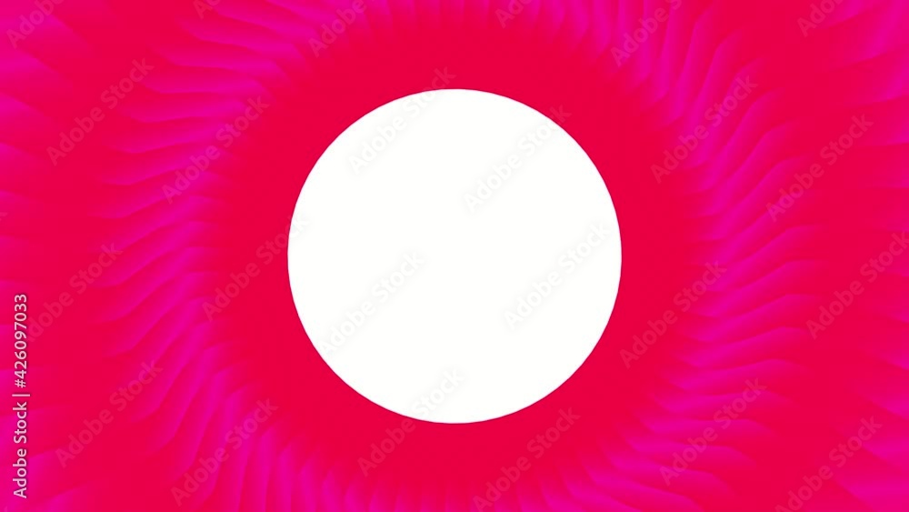 Pink rotating abstract pattern of lines and a gradient with a white ... Pink rotating abstract pattern of lines and a gradient with a white ...