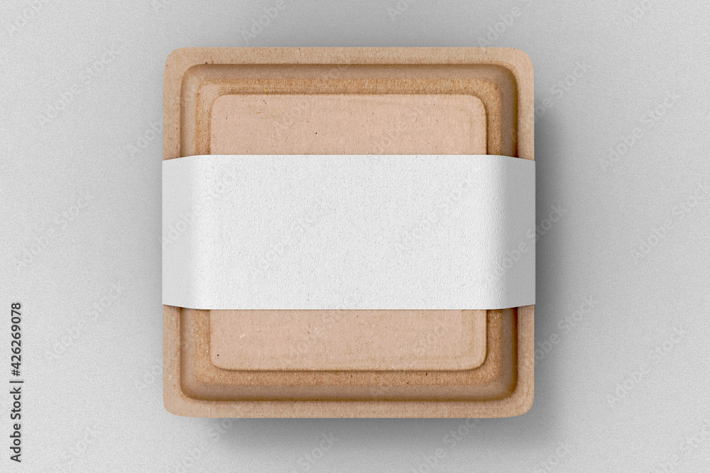 Styrofoam food packaging box mockup Stock Photo | Adobe Stock