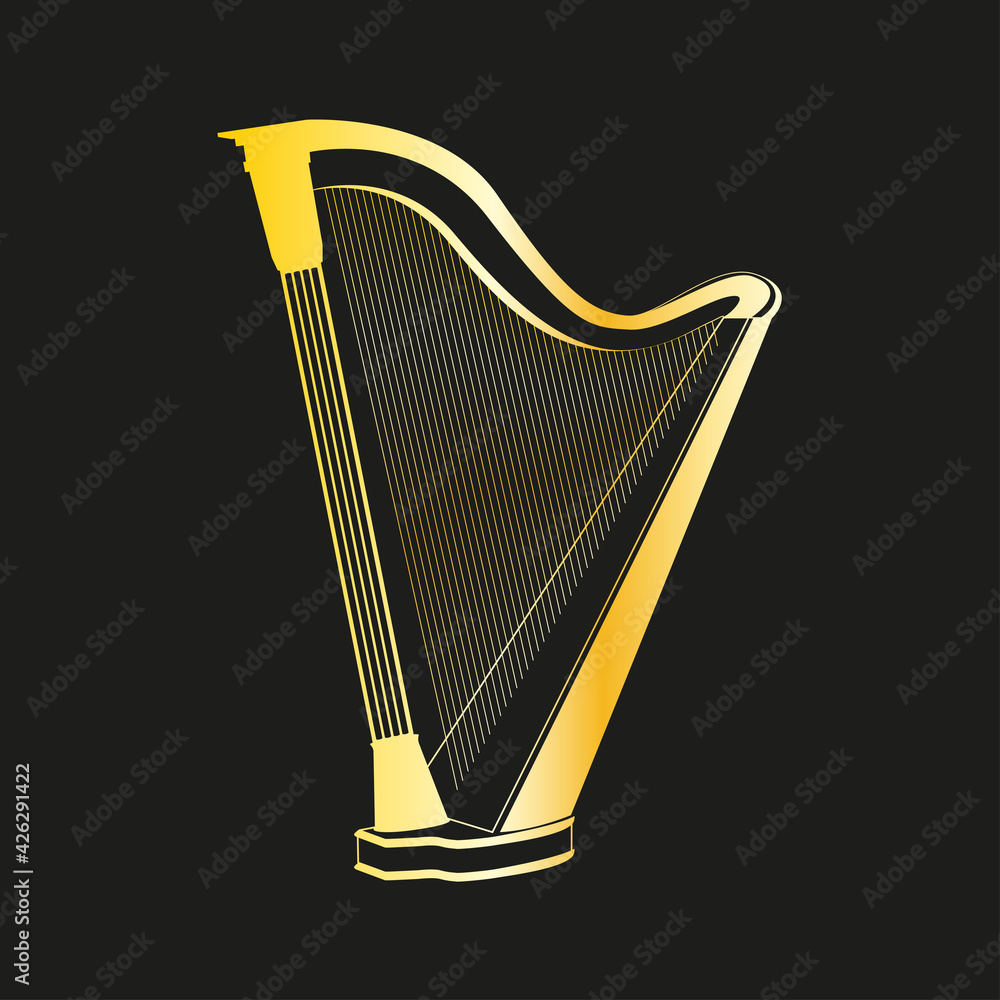 Golden Harp Logo