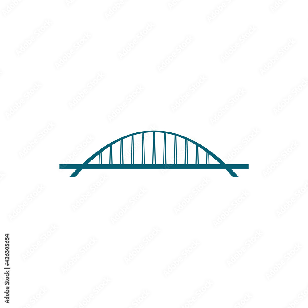 Bridge logo design vector illustration, Creative Bridge logo design ...