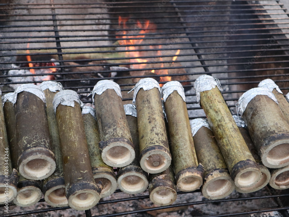 Foto de Bamboo rice of aboriginal in Kaohsiung Taiwan design for ...