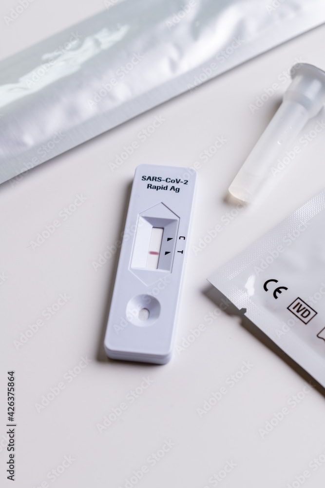 Sars Cov 2 rapid antigen test nasal kit. Self test. test at home ...