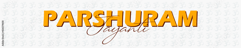 Creative vector illustration of Lord Parshuram Jayanti. weapon Farsa ...