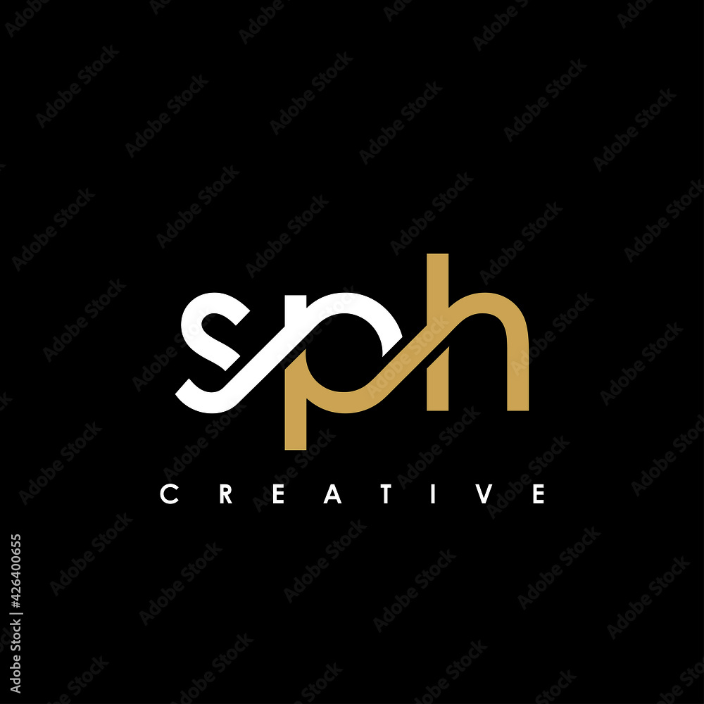 SPH Letter Initial Logo Design Template Vector Illustration Stock ...