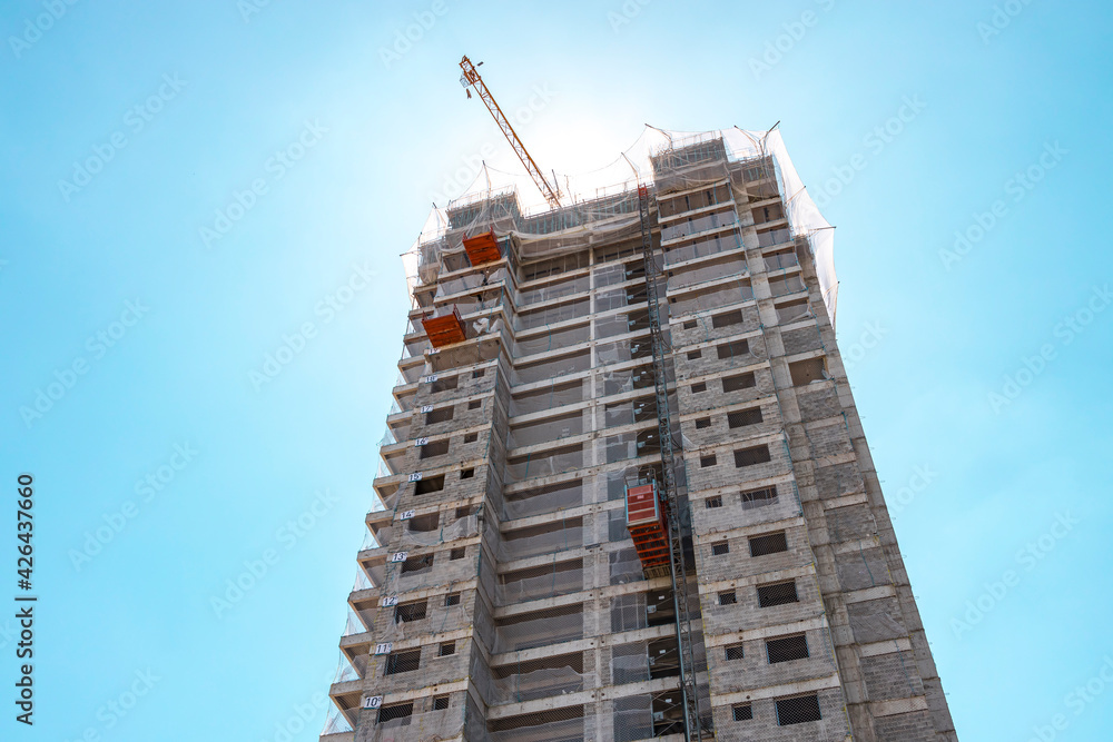 construção de predio urbano Stock Photo | Adobe Stock