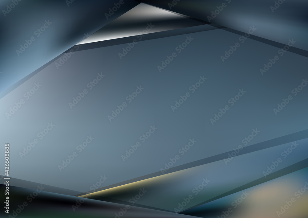 Blue and Brown Background Design Template Stock Vector | Adobe Stock