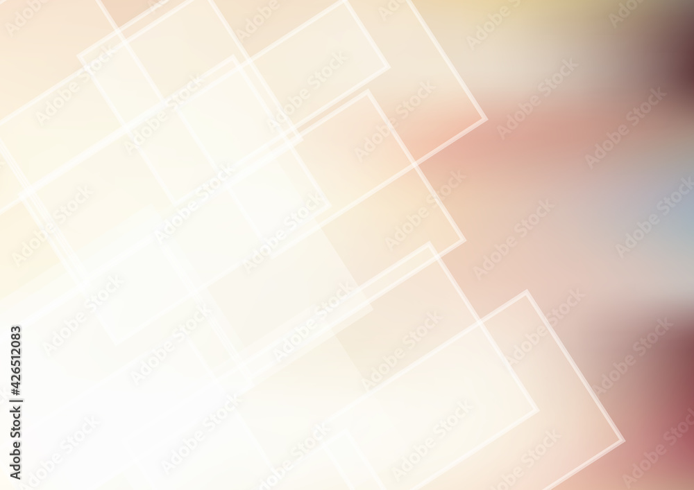 Light Color Modern Square Background Stock Vector | Adobe Stock