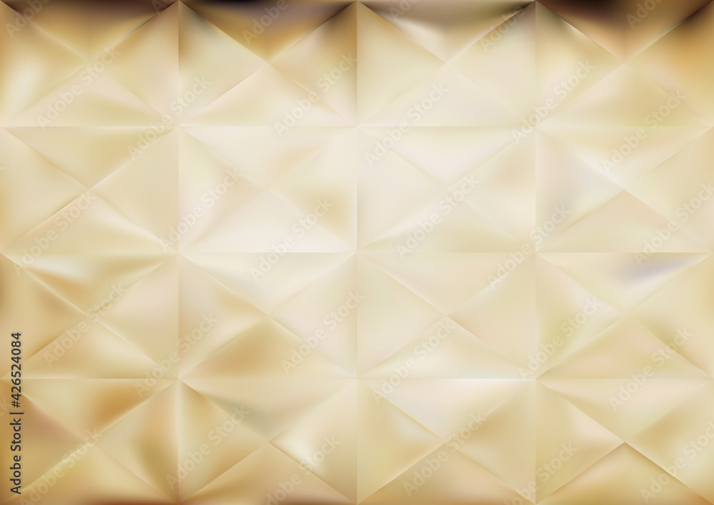 Abstract Light Brown Triangle Background Stock Vector | Adobe Stock