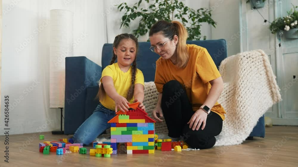 Happy family. Family construction business. Teamwork concept. Happy ...