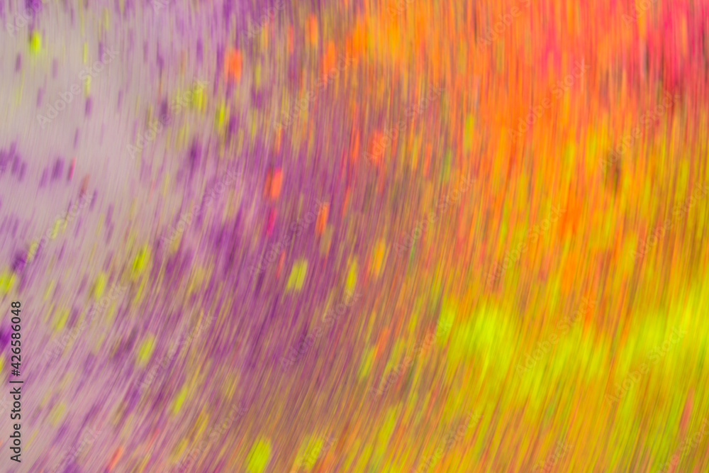 .Capturing fast-moving color images using a long exposure Makes the ...