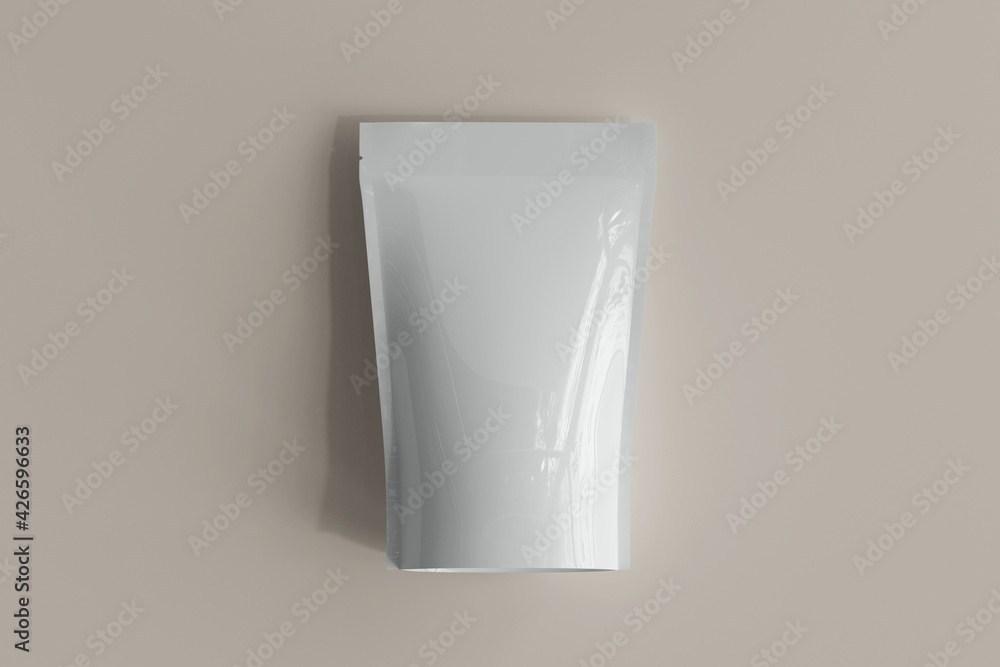 Plastic Pouch with Sachet Stock Illustration | Adobe Stock