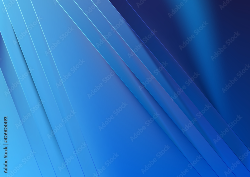 Blue Light Shiny Straight Lines Background Illustrator Stock Vector ...