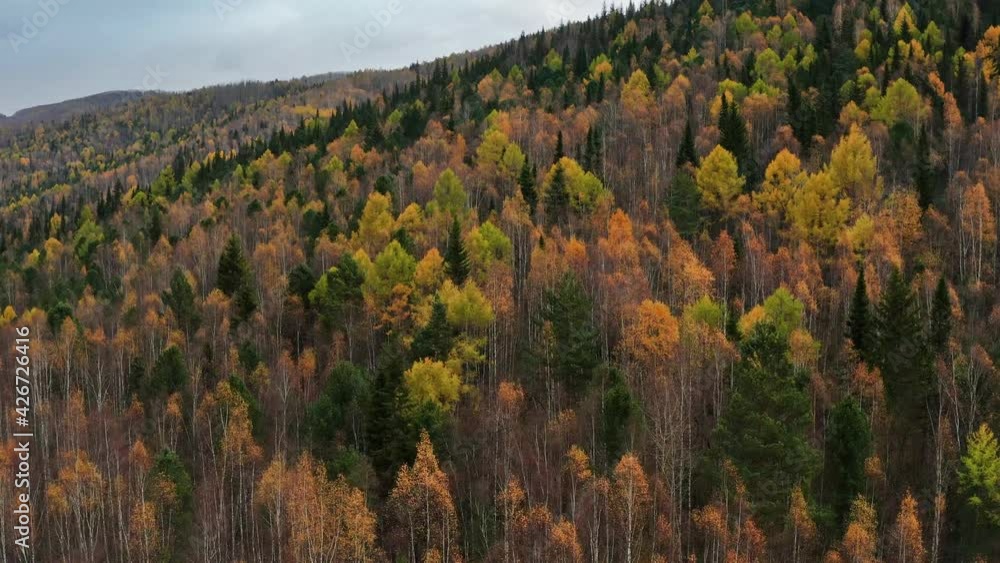Surroundings of Lake Baikal. Khamar-Daban ridge. Gorge of Slyudyanka ...