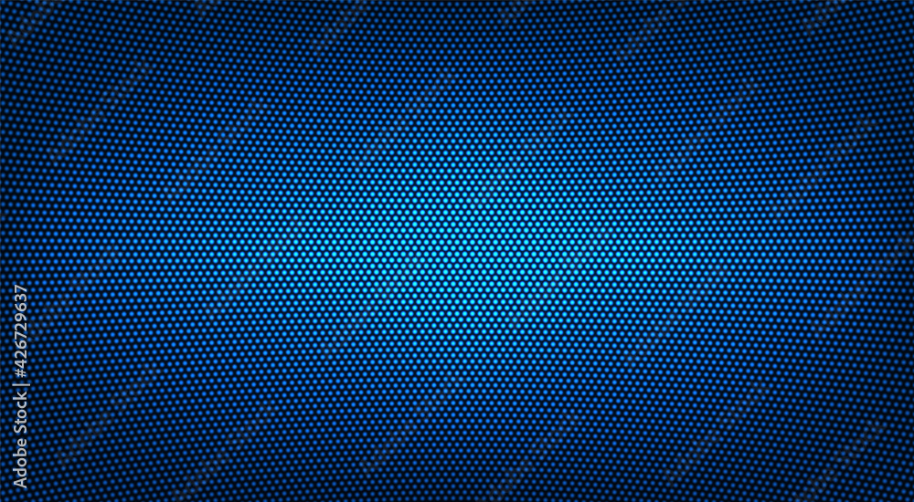 Led TV texture. Digital display. Blue videowall. Lcd monitor with ...