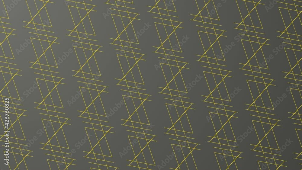 Geometric pattern 4k motion animation where lines and shapes intersect ...