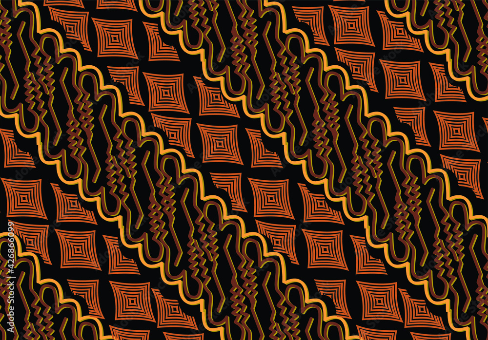 Batik Parang is one of the oldest batik motifs in Indonesia. Drawing a ...