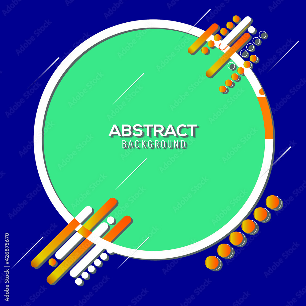 ppt presentation template design, frame with abstract backgrounds ...