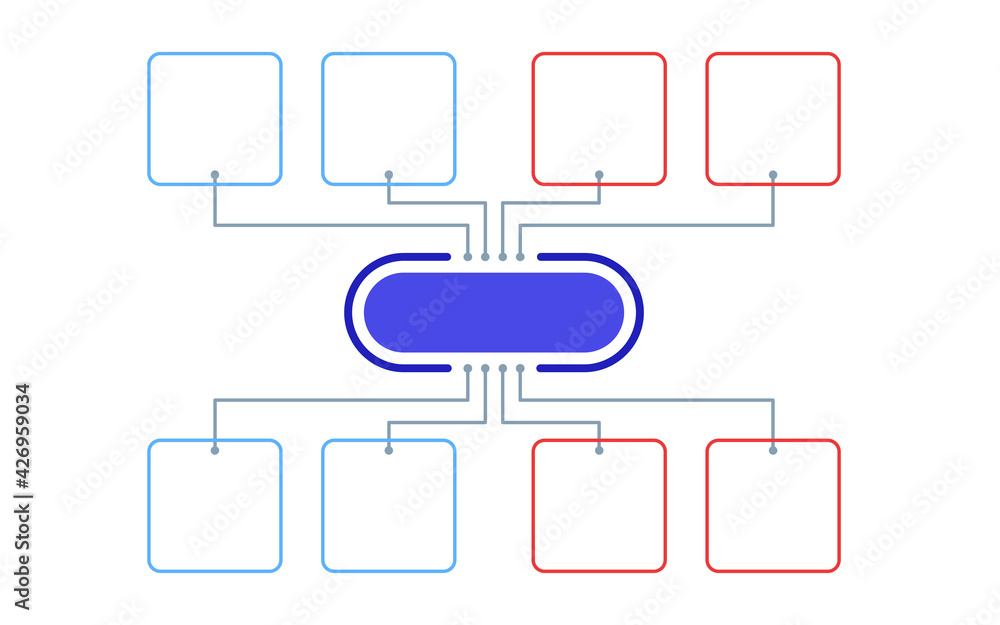 Flowchart diagram. Workflow flow charts, business structural ...