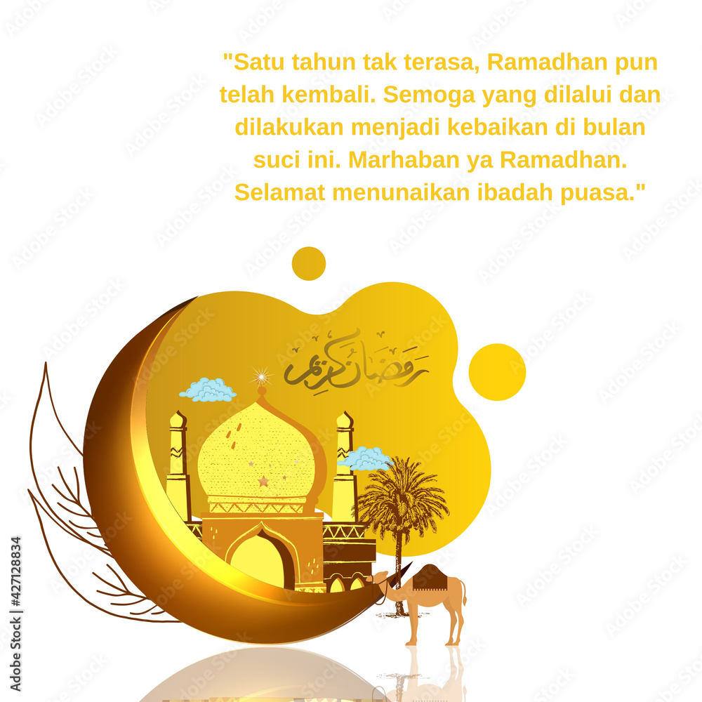 Salinan dari Salinan dari Salinan dari Template Ucapan Ramadhan Stock ...
