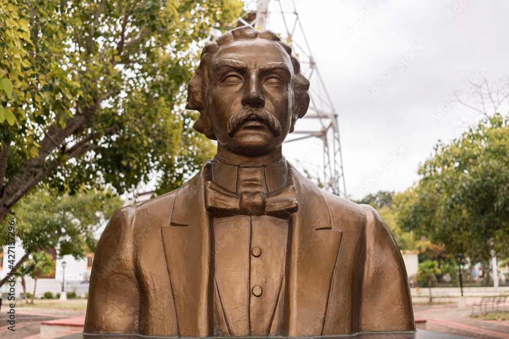 Poster Bust of Juan Pablo Duarte in Montecristi – Wall Art | UkPosters