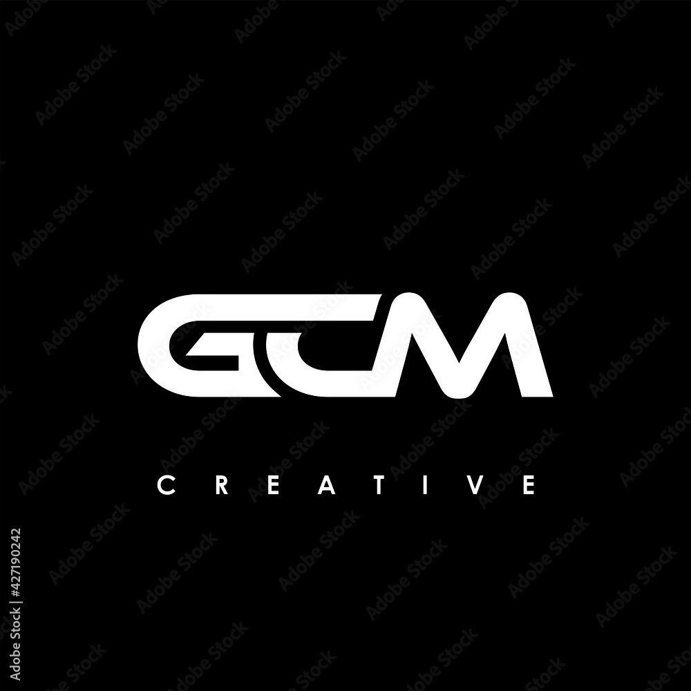 GCM Letter Initial Logo Design Template Vector Illustration Stock ...