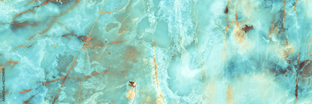 Italian marble texture background, natural aqua blue marbel tiles for ...