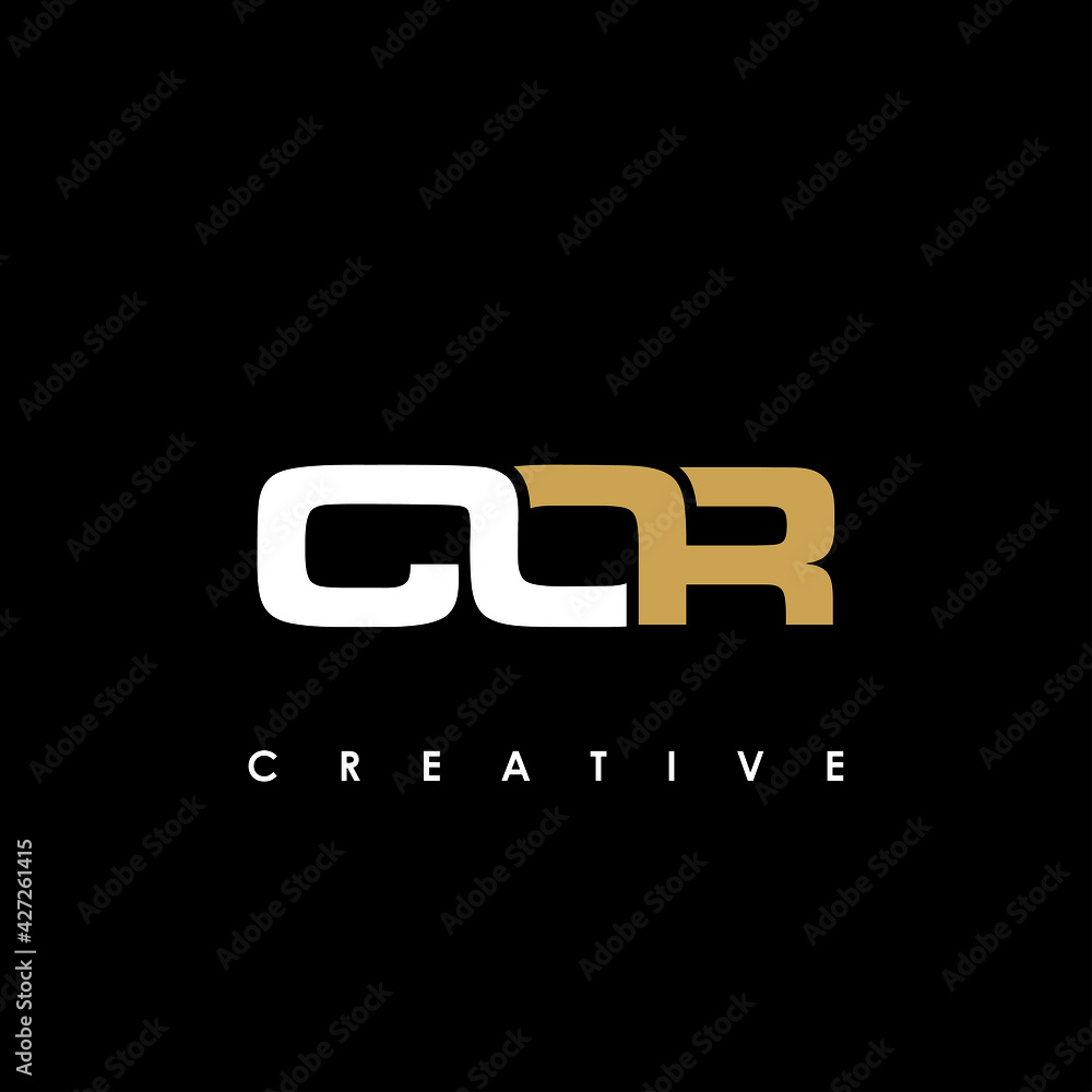 COR Letter Initial Logo Design Template Vector Illustration Stock ...