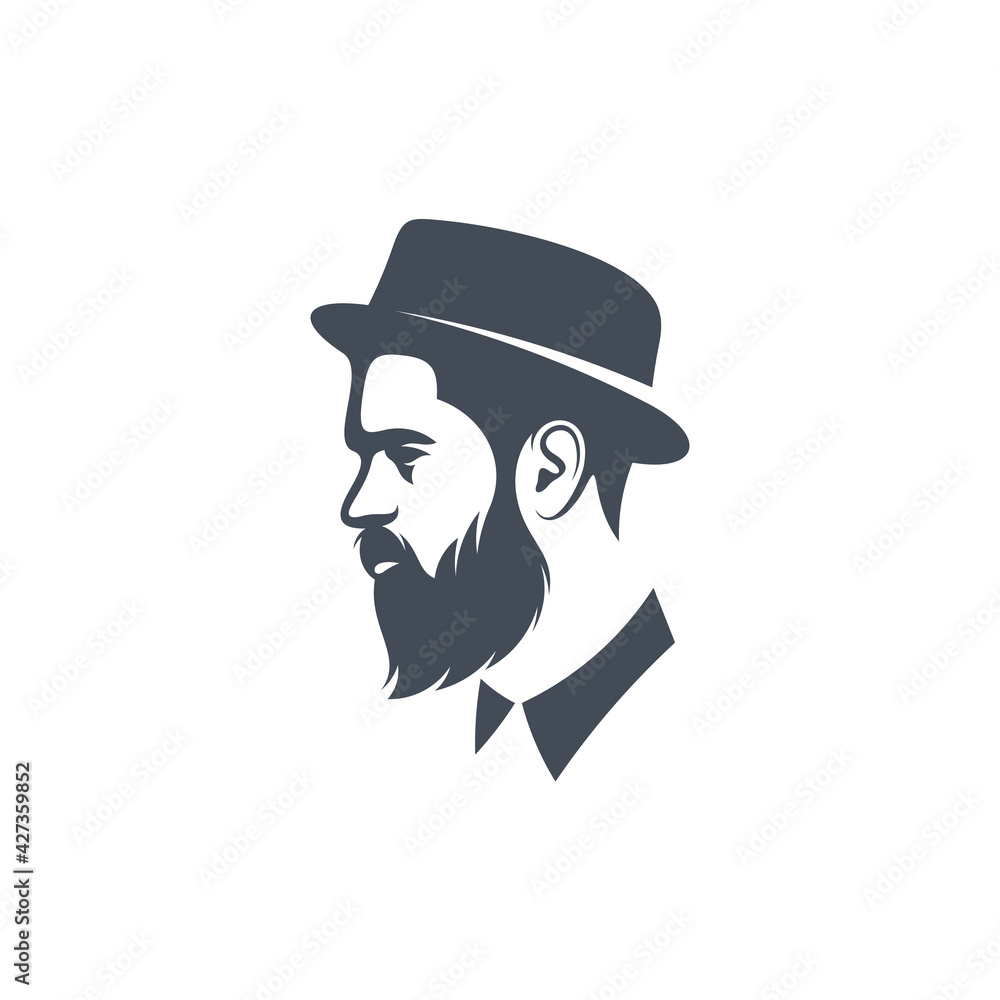 Hat logo design vector illustration, Creative Hat logo design concept ...