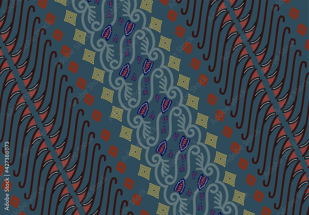 Batik Parang is one of the oldest batik motifs in Indonesia. Drawing a ...