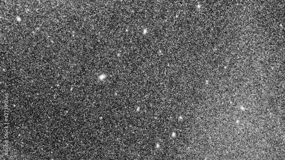 twinkling star particles animation in starry night background. sparkle ...