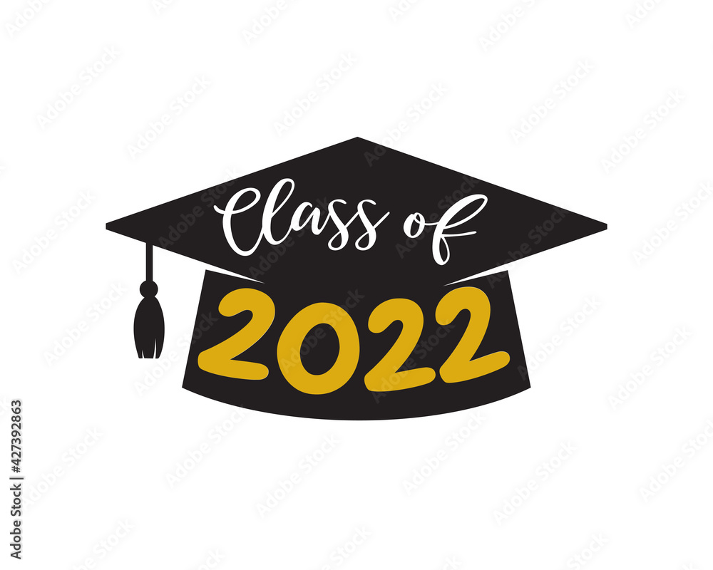 Class of 2022 to congratulate young graduates on graduation. Stock ...