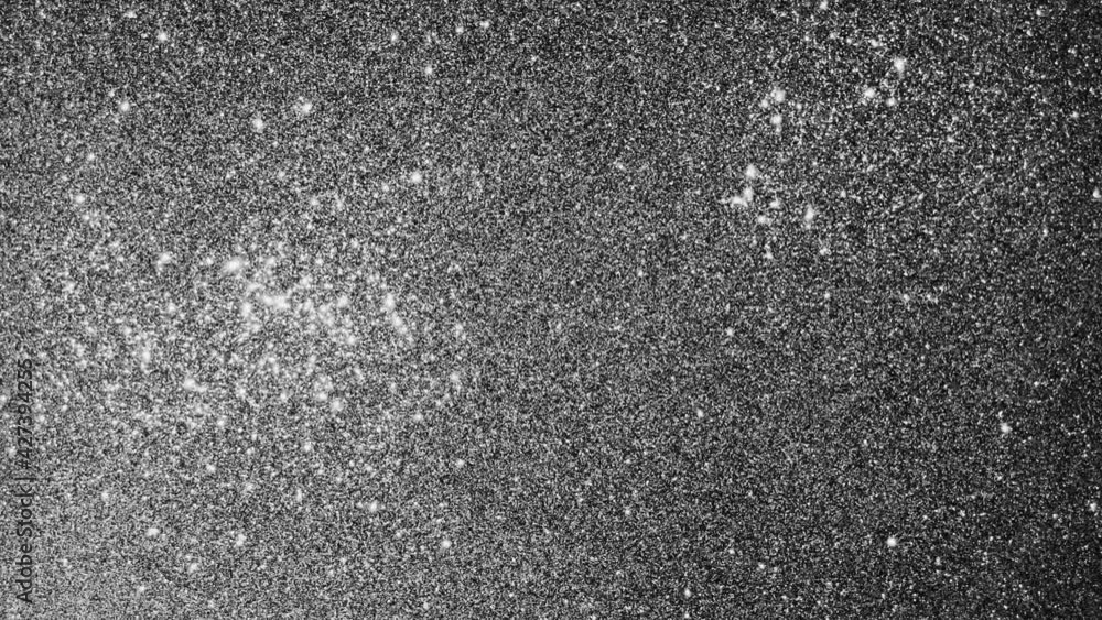 twinkling star particles animation in starry night background. sparkle ...