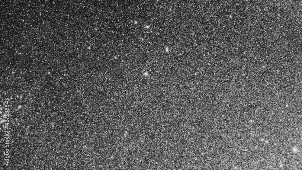 twinkling star particles animation in starry night background. sparkle ...