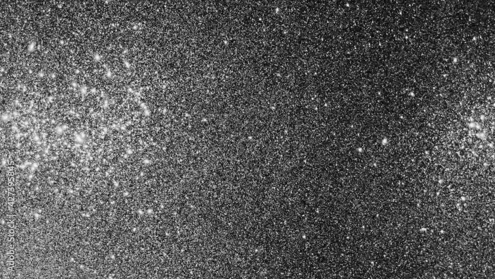 twinkling star particles animation in starry night background. sparkle ...