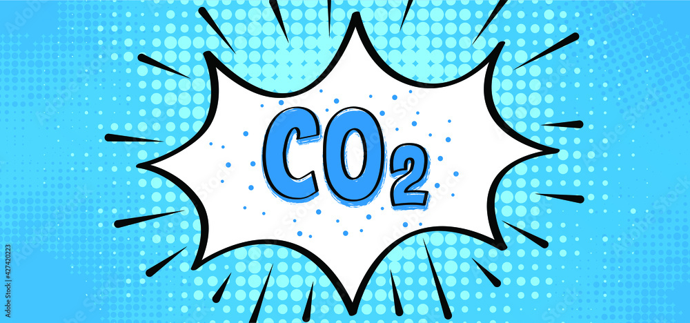 CO2 Warning sign emissions in cloud icon vector icons pictogram Carbon ...